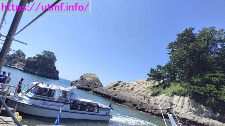 堂ヶ島（三四郎島）のトンボロとは？干潮時期に海を渡る（瀬浜海岸）